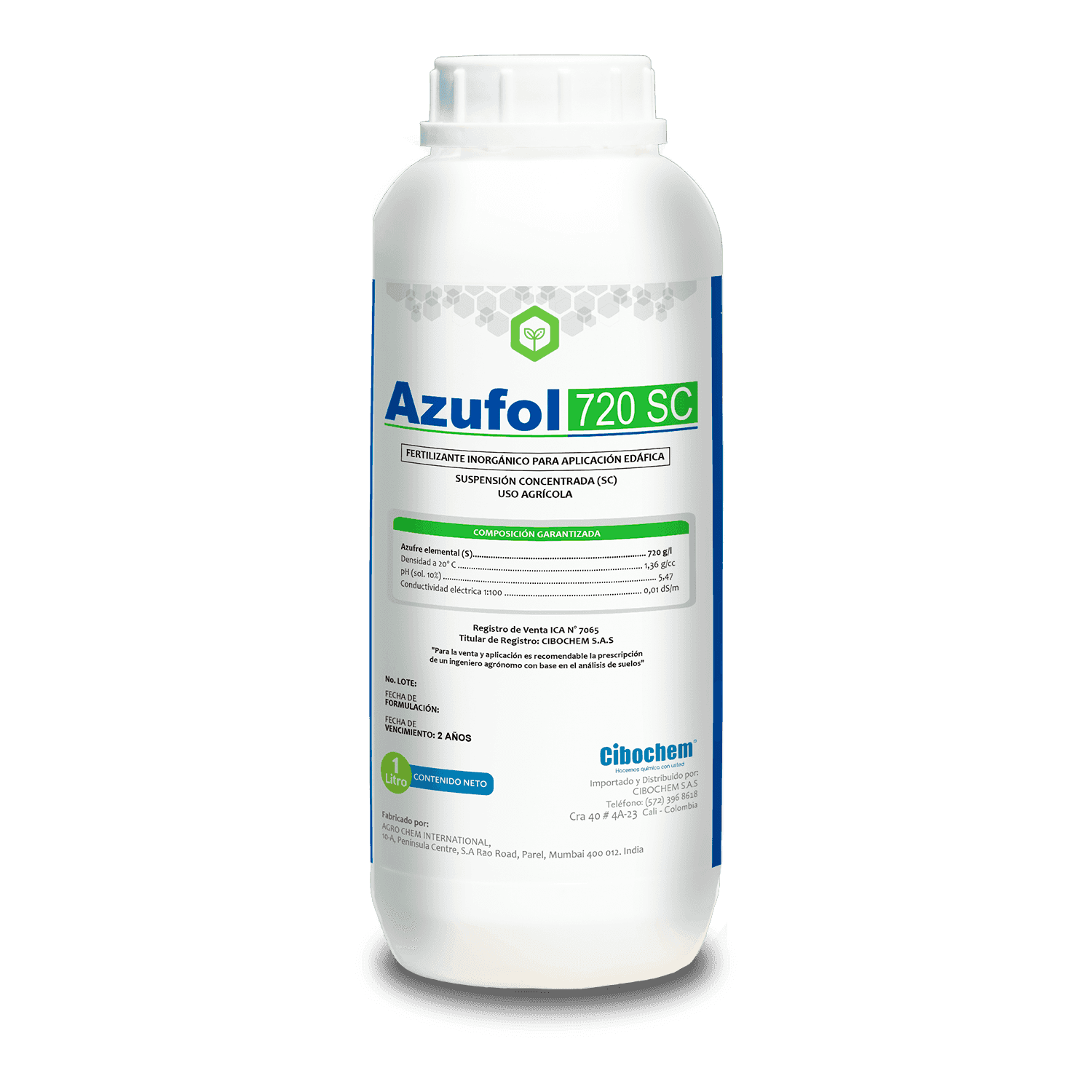 Fertilizante Foliar Azufol 720 | Croper