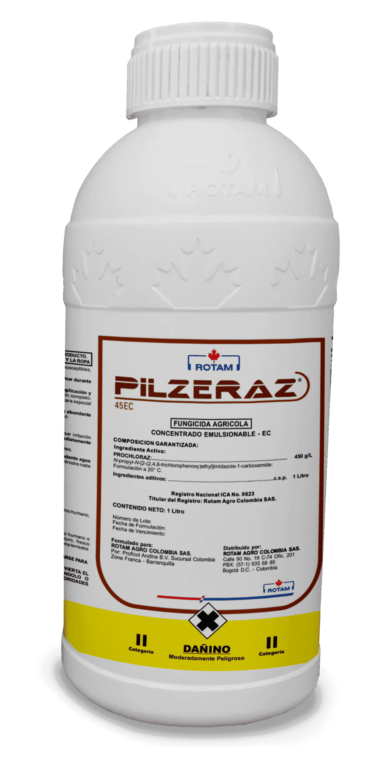 Fungicidas PILZERAZ 45 EC Rotam fungicida con acción protectante y ...