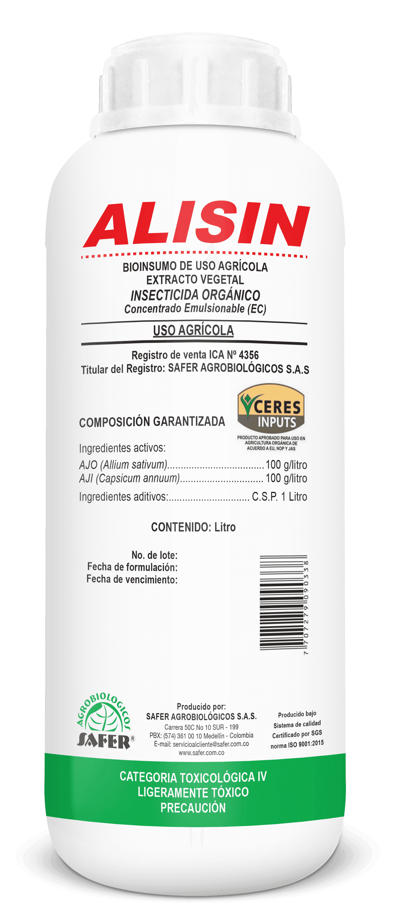 Insecticida Alisin | Croper