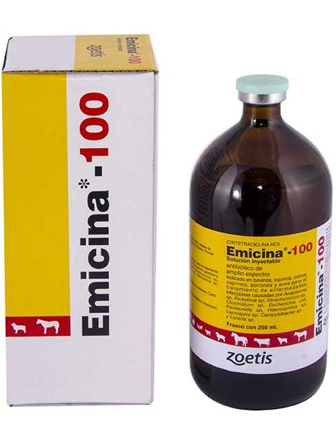 Antibiótico Emicina 100 | Croper