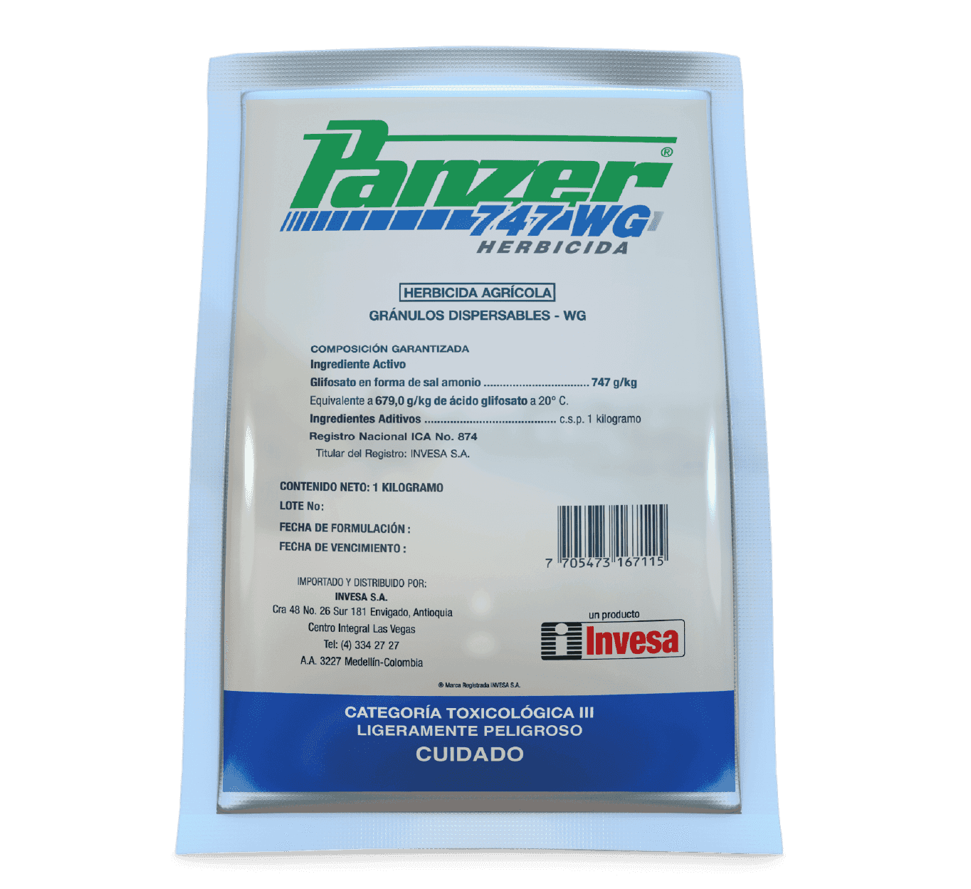 Herbicida Panzer 747 Wg | Croper