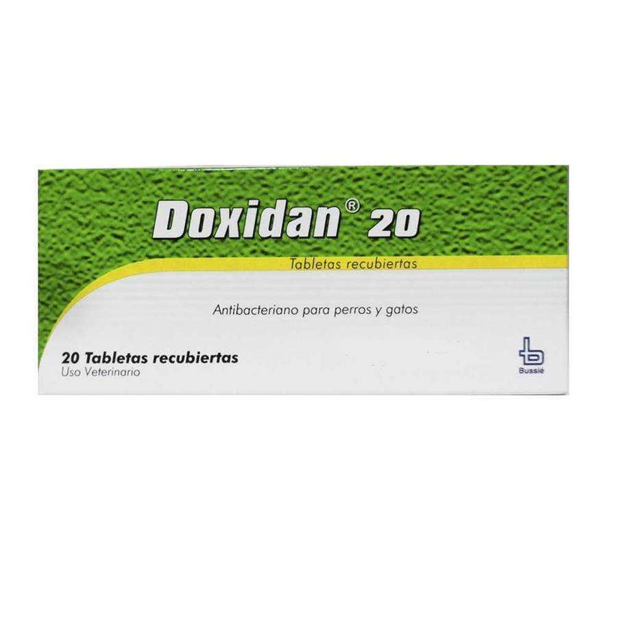 Antibiótico Doxidan x 20 mg (caja x 20 Tabletas) A | Croper