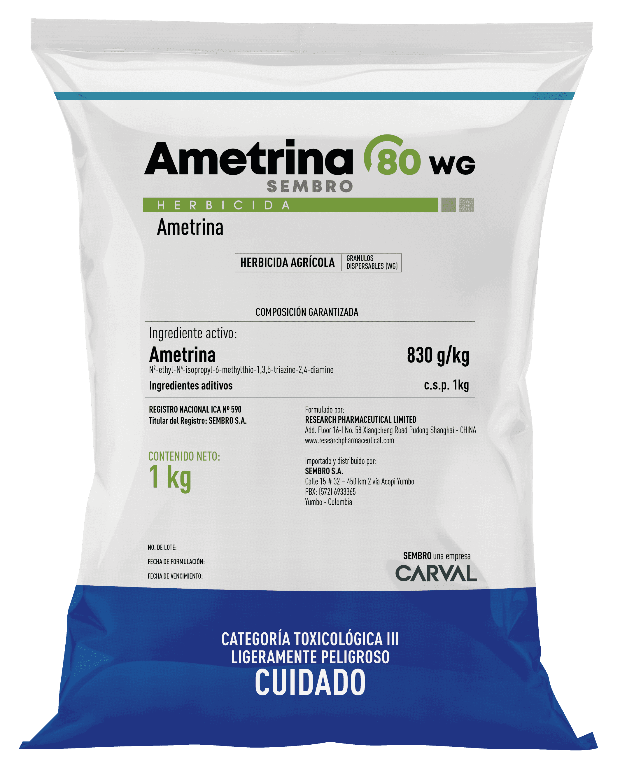 Herbicida Ametrina 80 WG | Croper