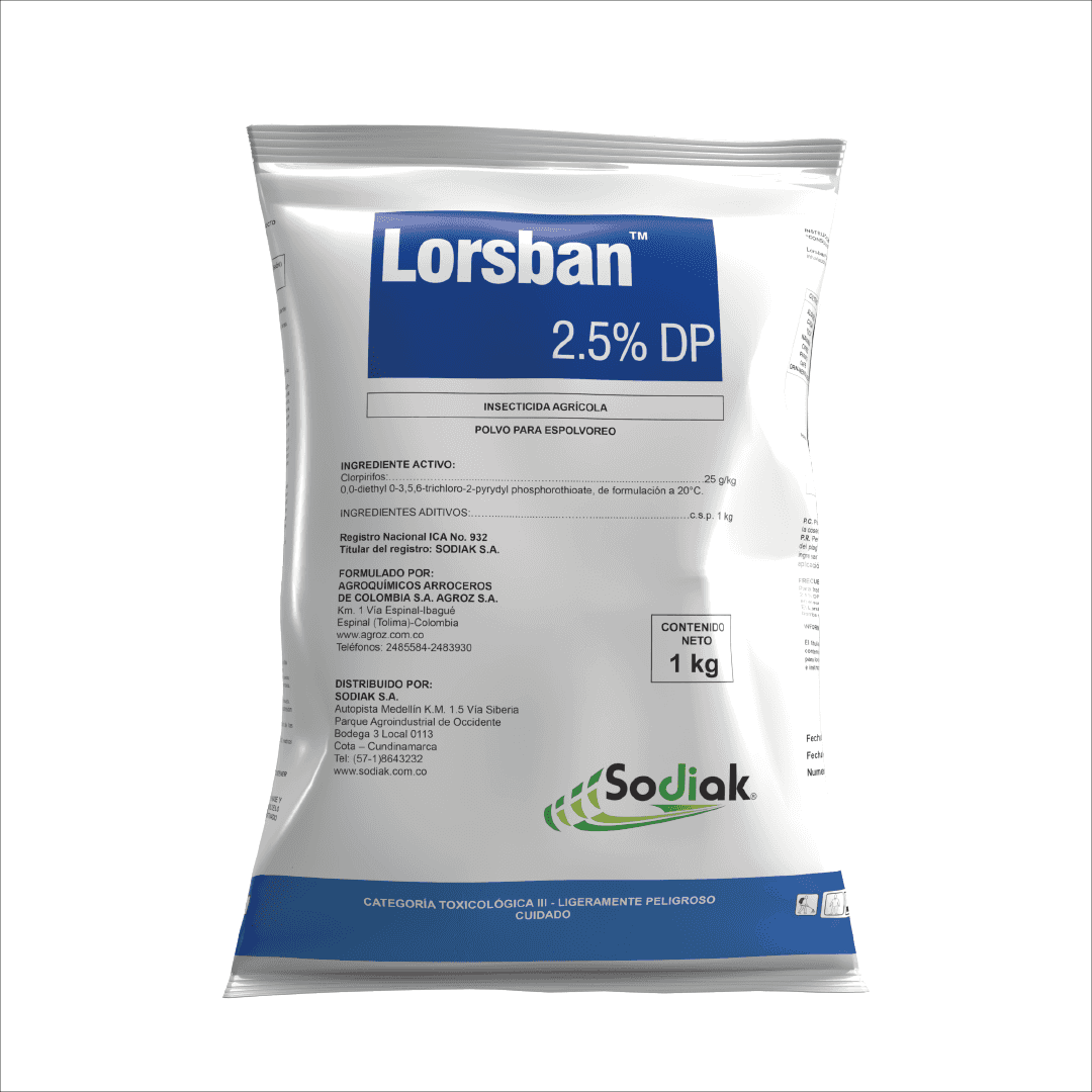 Lorsban 2.5% DP Bolsa 1 kg | Croper