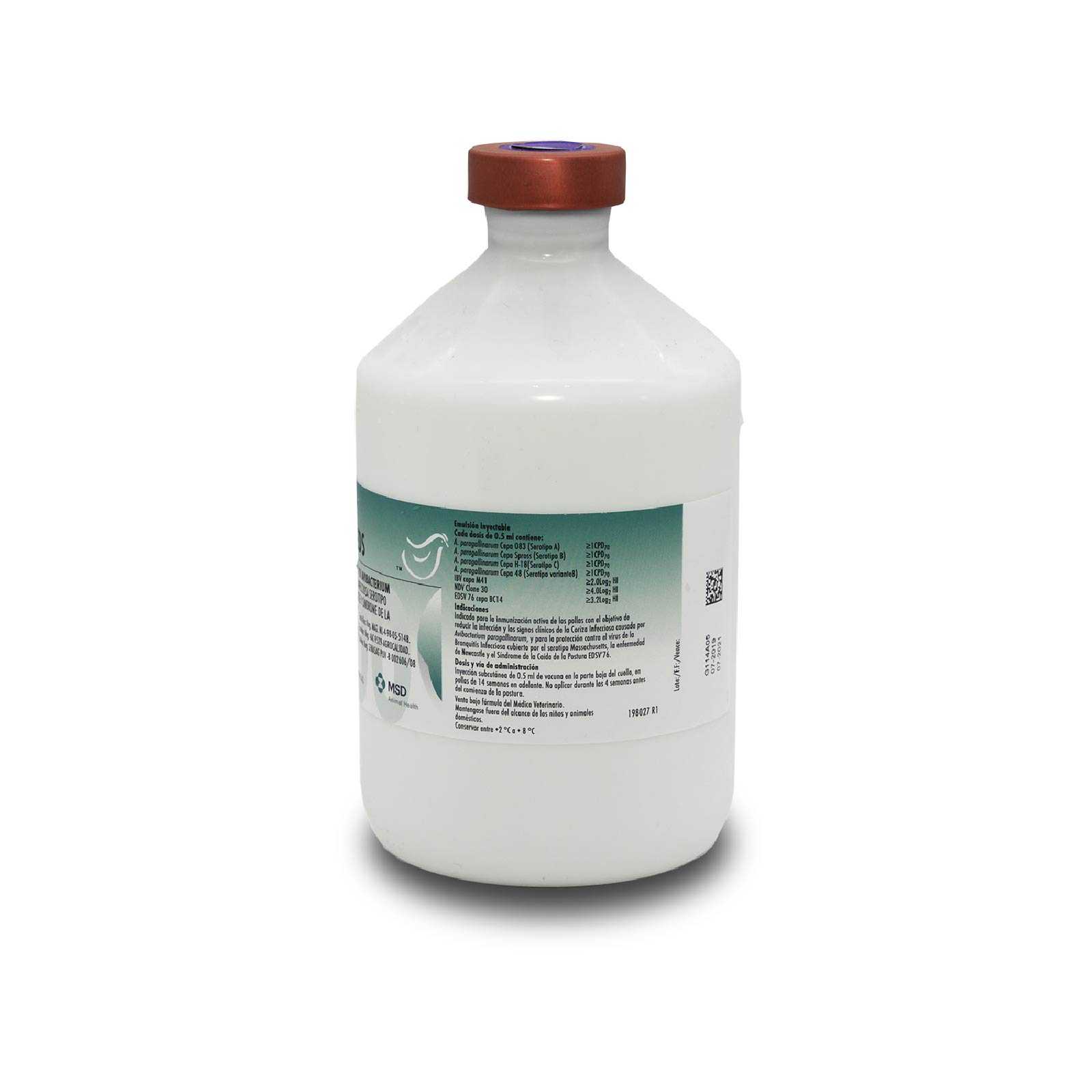 Vacuna Nobilis Cor 4 + IB + ND + EDS | Croper
