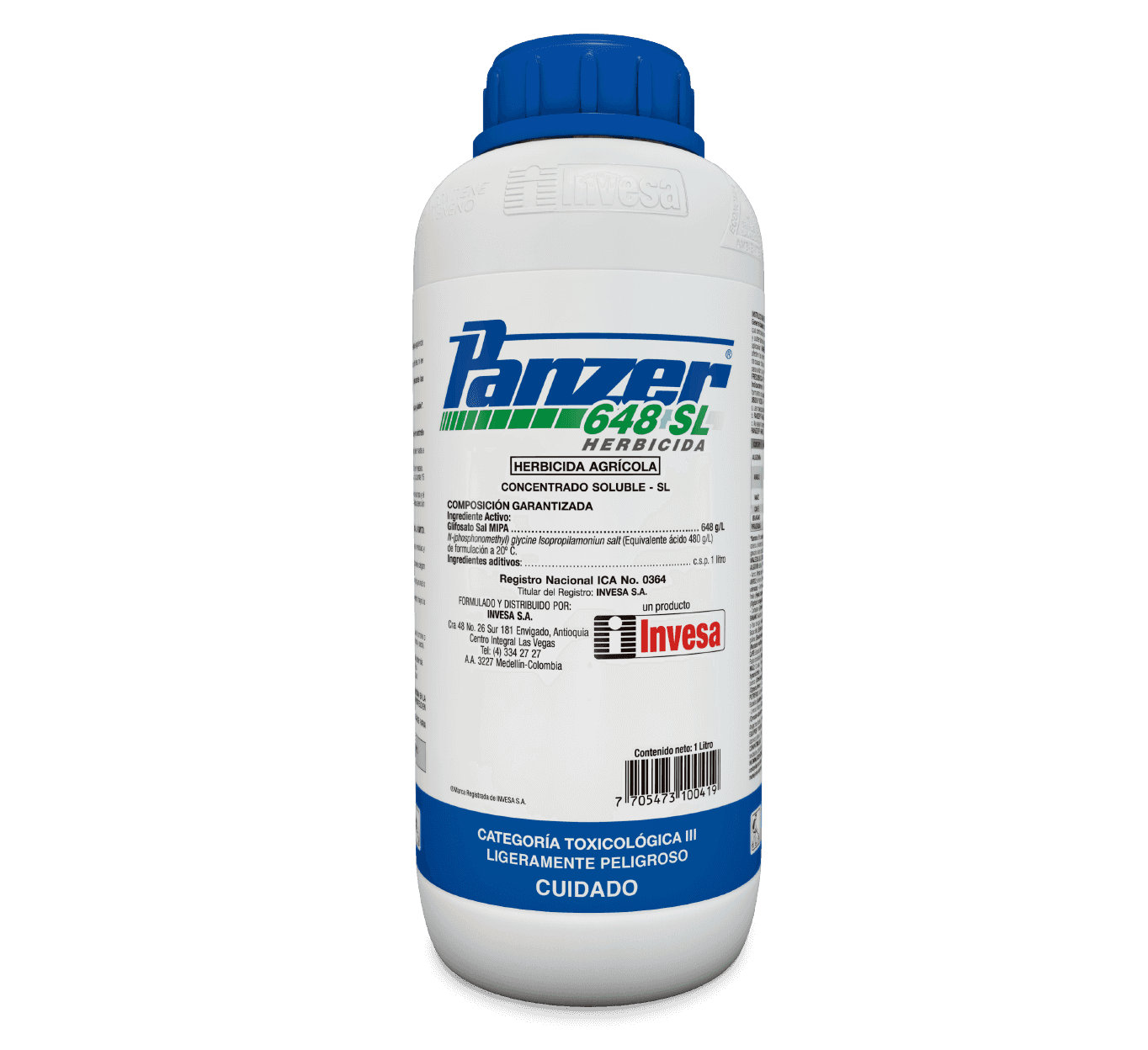 Herbicida Panzer 648 Sl 1 Litros | Croper
