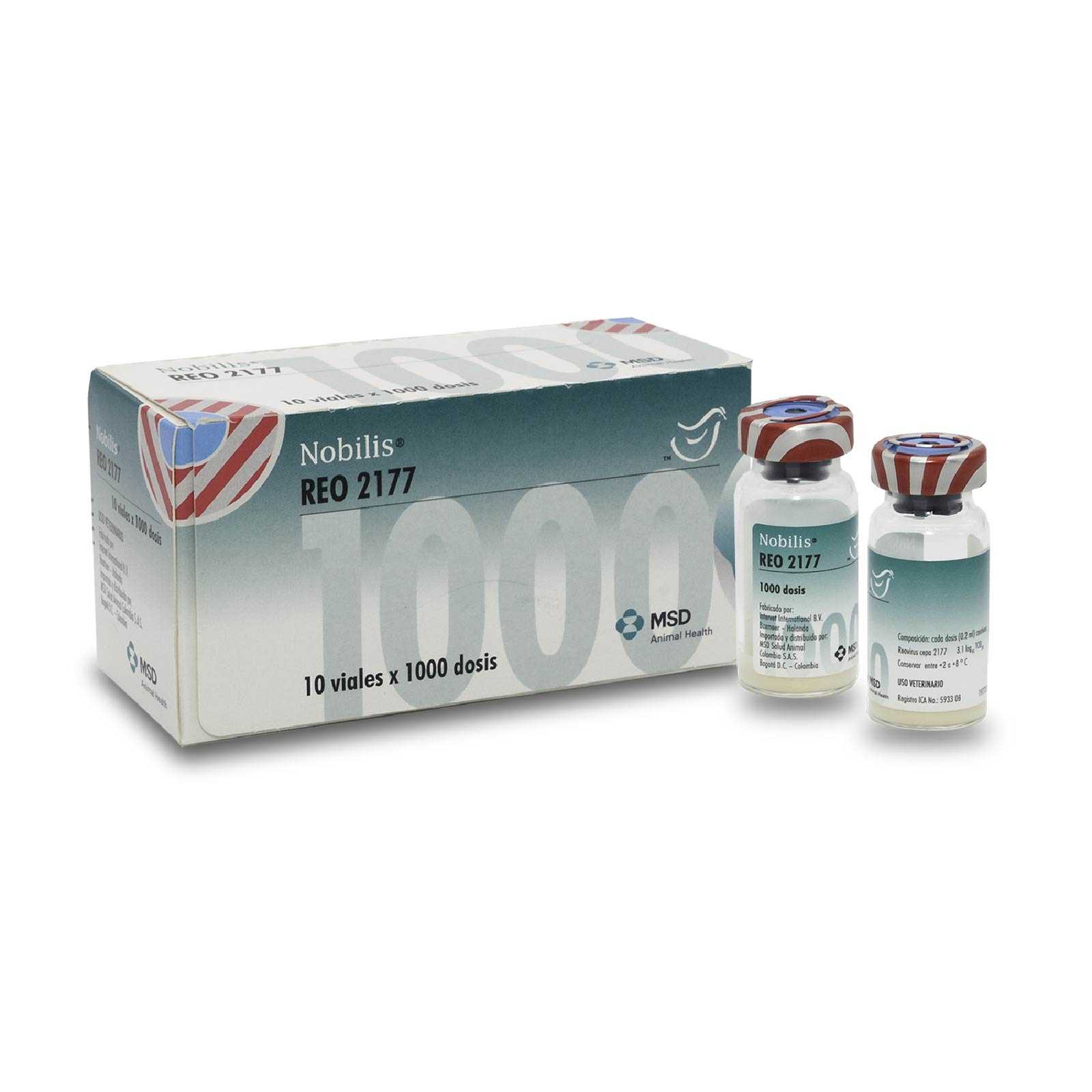 Vacuna Nobilis Reo 2177 | Croper