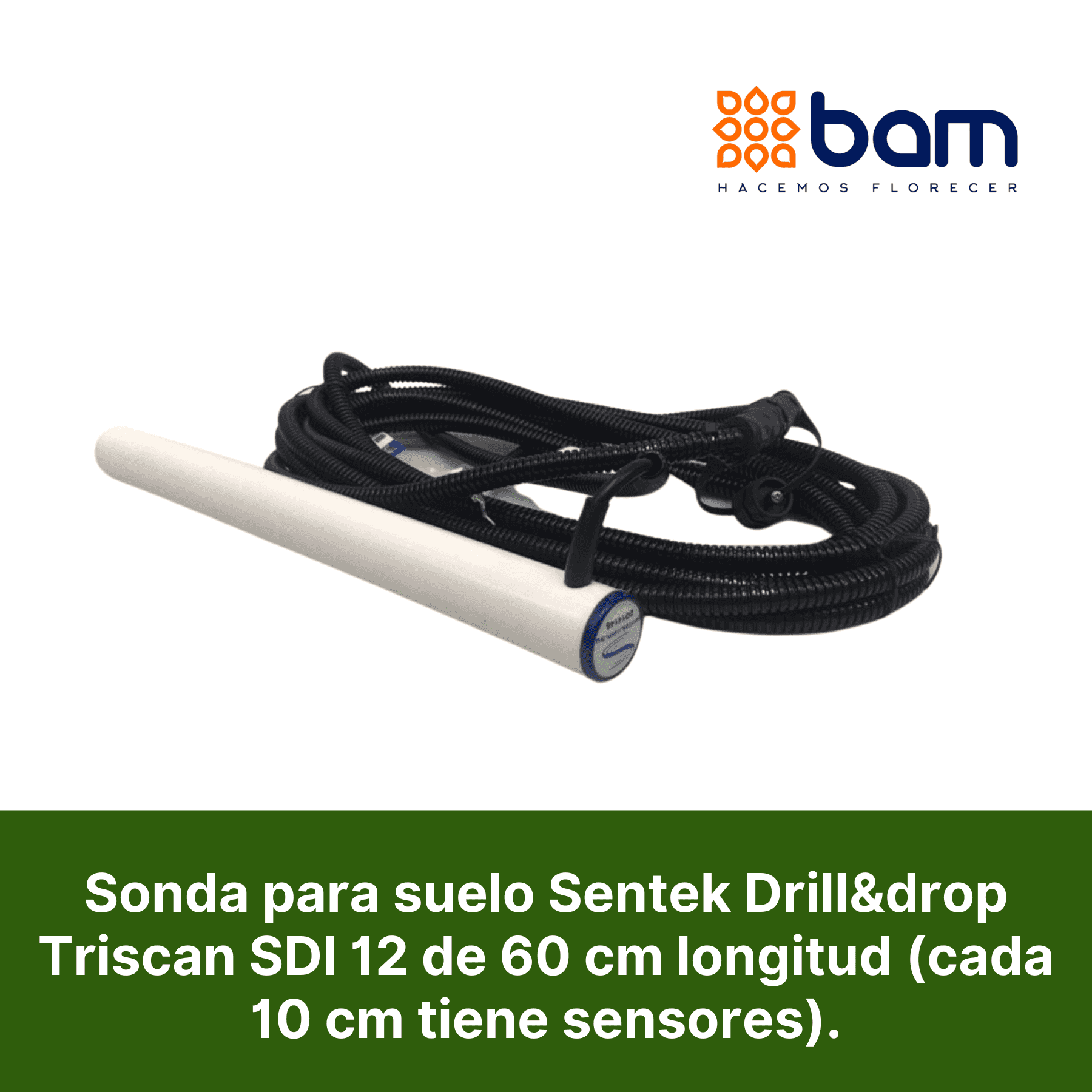 Sonda para Suelo Sentek drill&drop Triscan sdi-12 de 60 cm Longitud ...