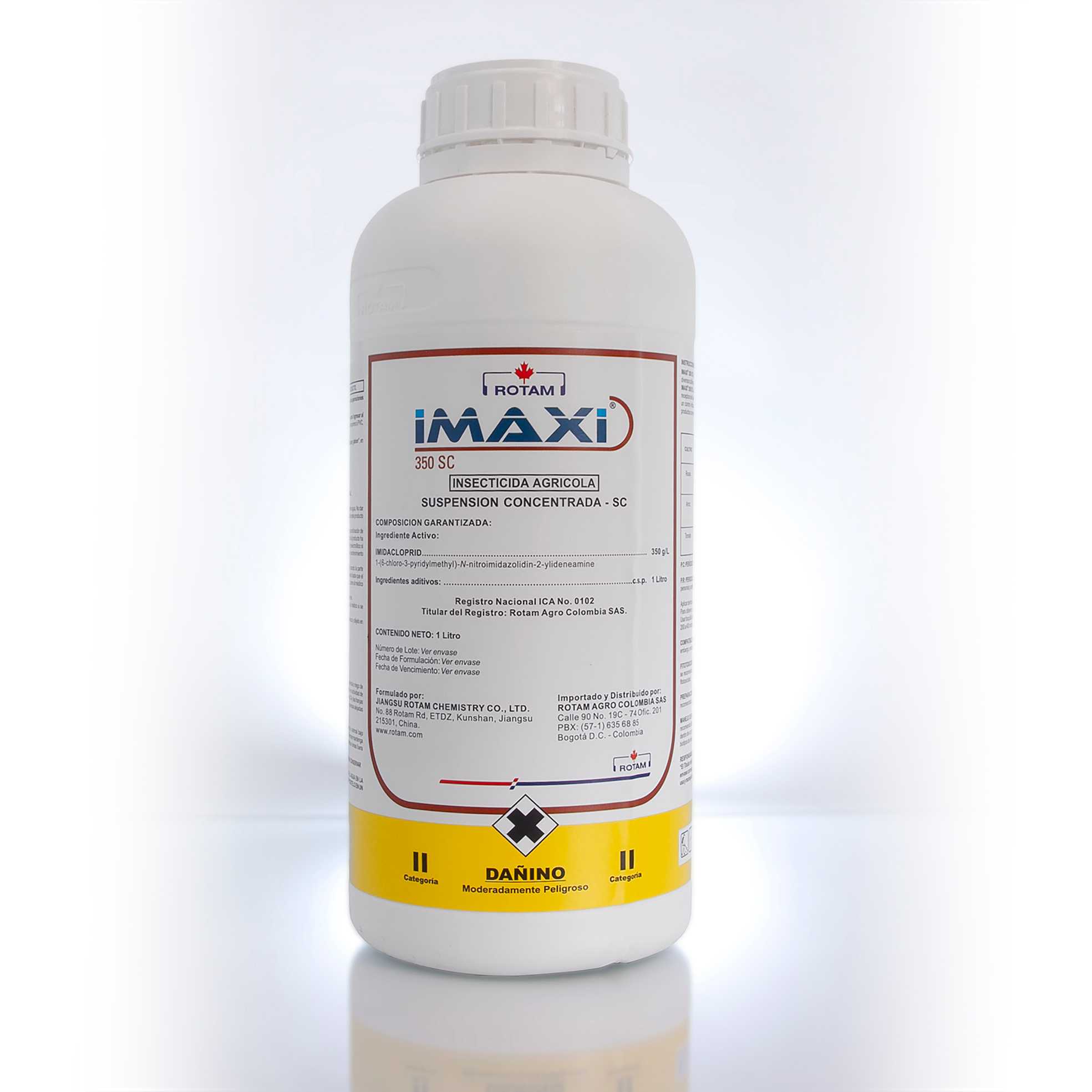 Insecticida IMAXI 350 SC Rotam insecticida que actúa por contacto e ...