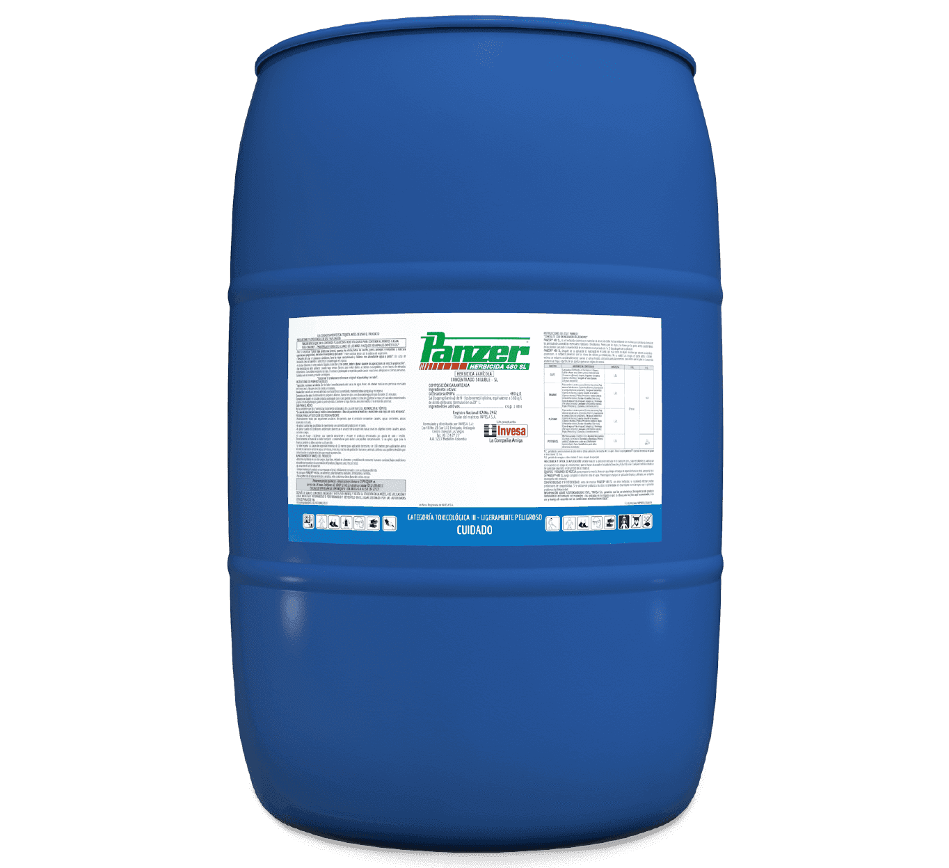 Herbicida Panzer 480 Sl 200 Litros | Croper