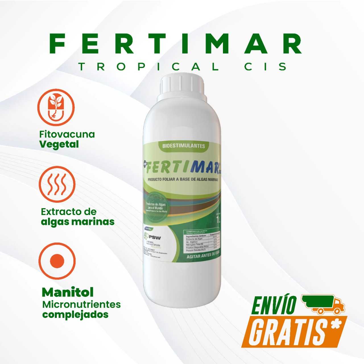 Biofertilizante Foliar Fertimar SC | Croper