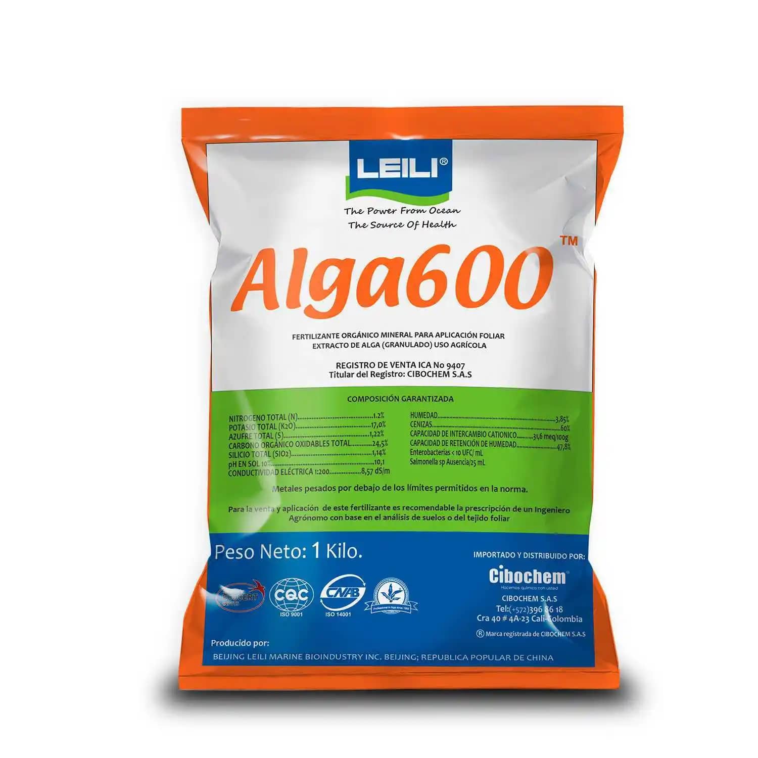 Bioestimulante Orgánico Alga 600 | Croper
