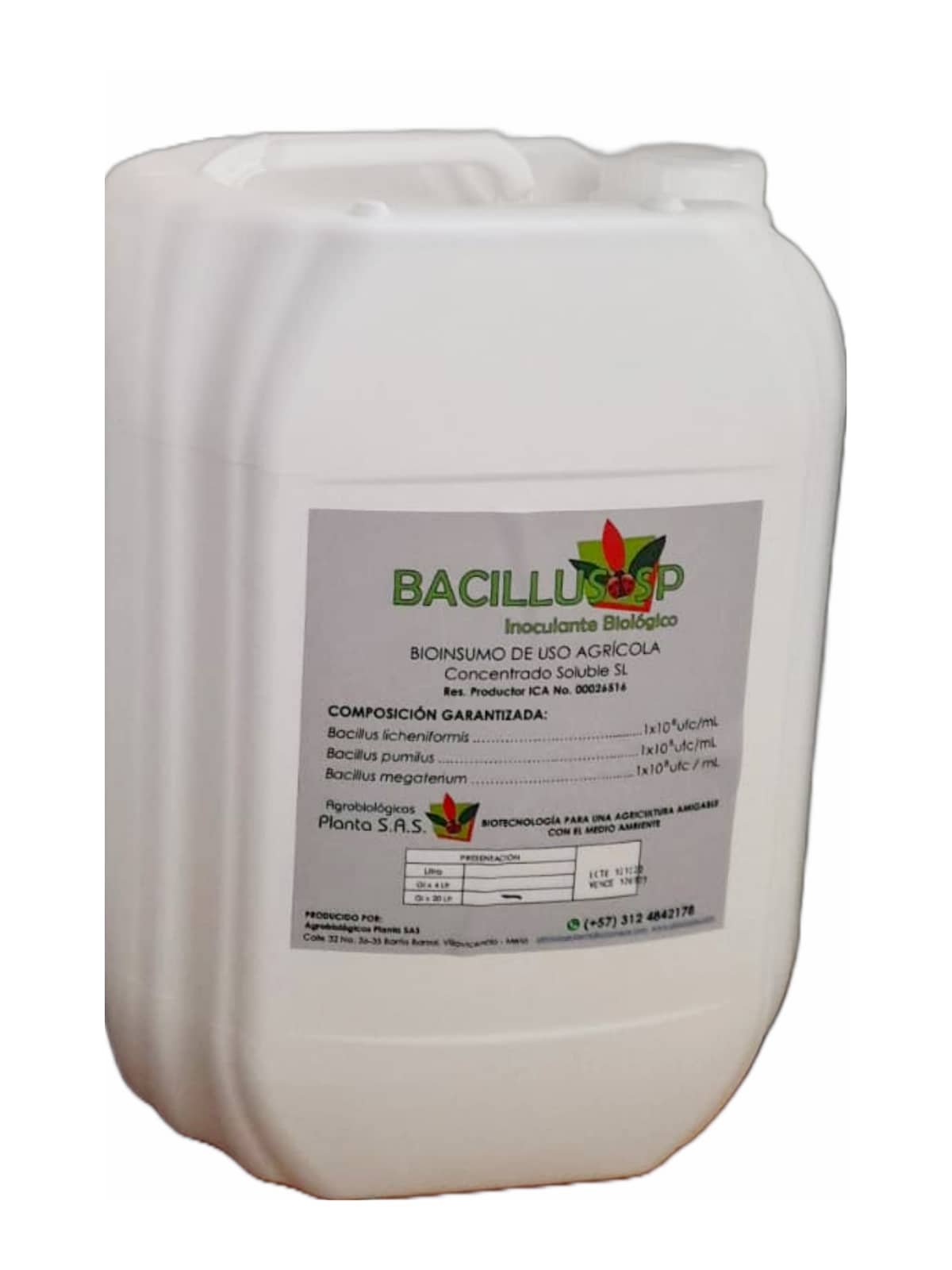Bacillus sp / Control Biológico 1 lts | Croper
