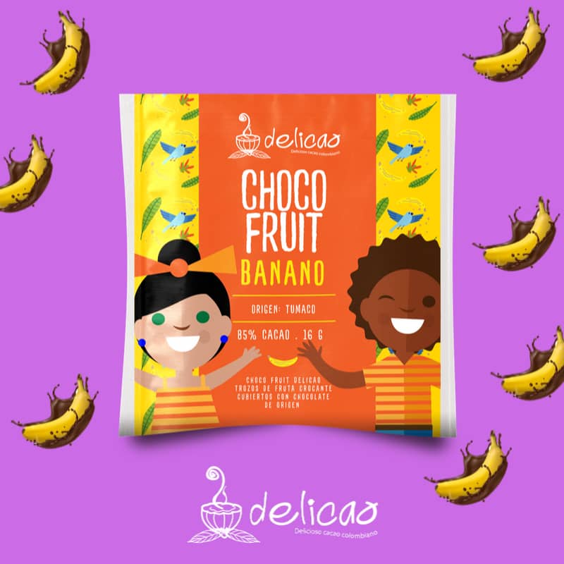 Choco Fruit de Banano 70% x 25 Gr | Croper