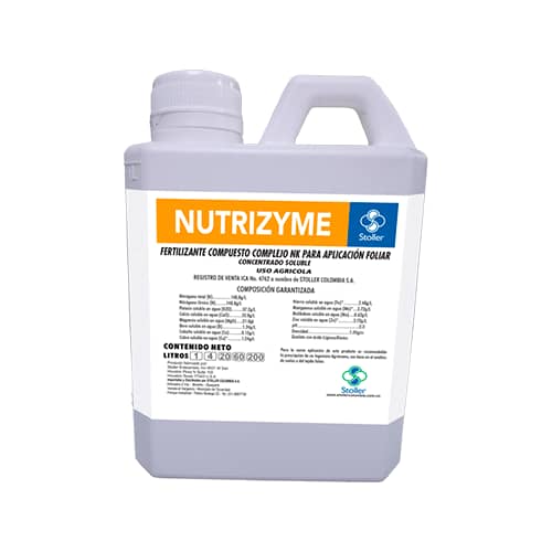Fertilizante foliar Nutrizyme x 1 LT - Stoller | Croper