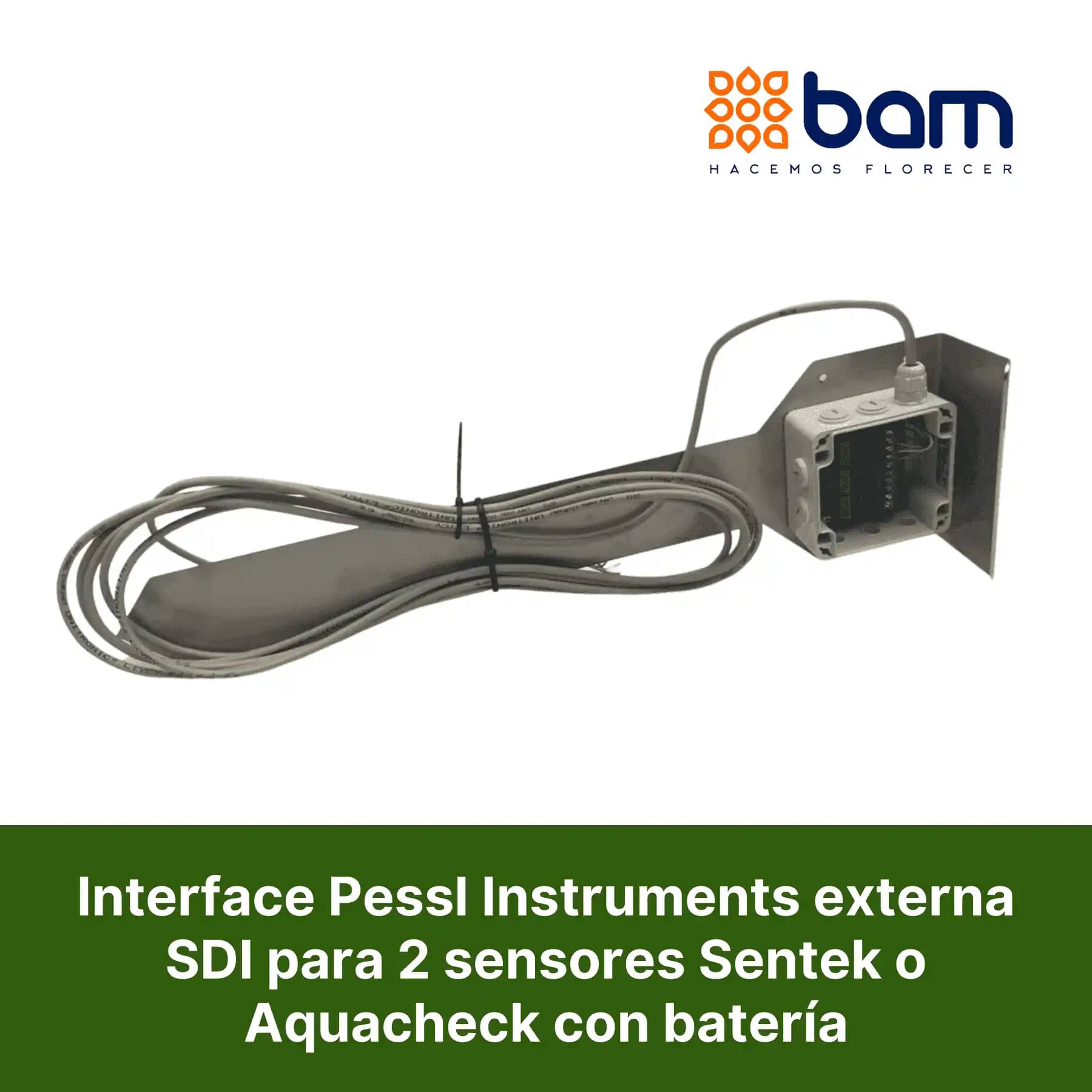 Interface Pessl instruments externa sdi para 2 sensores sentek o ...