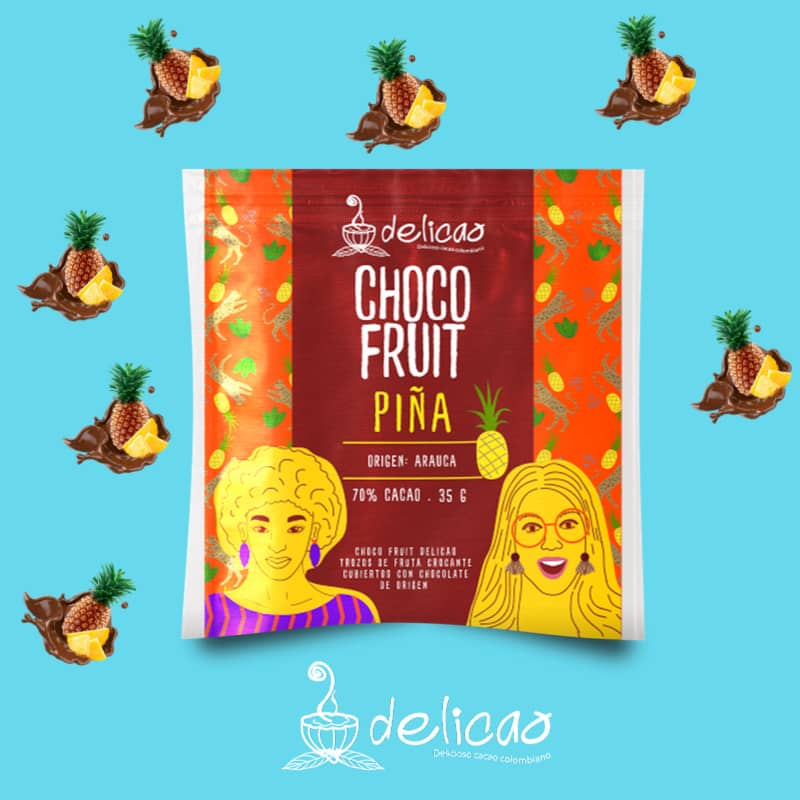 Choco Fruit de Piña 70% x 25 Gr | Croper