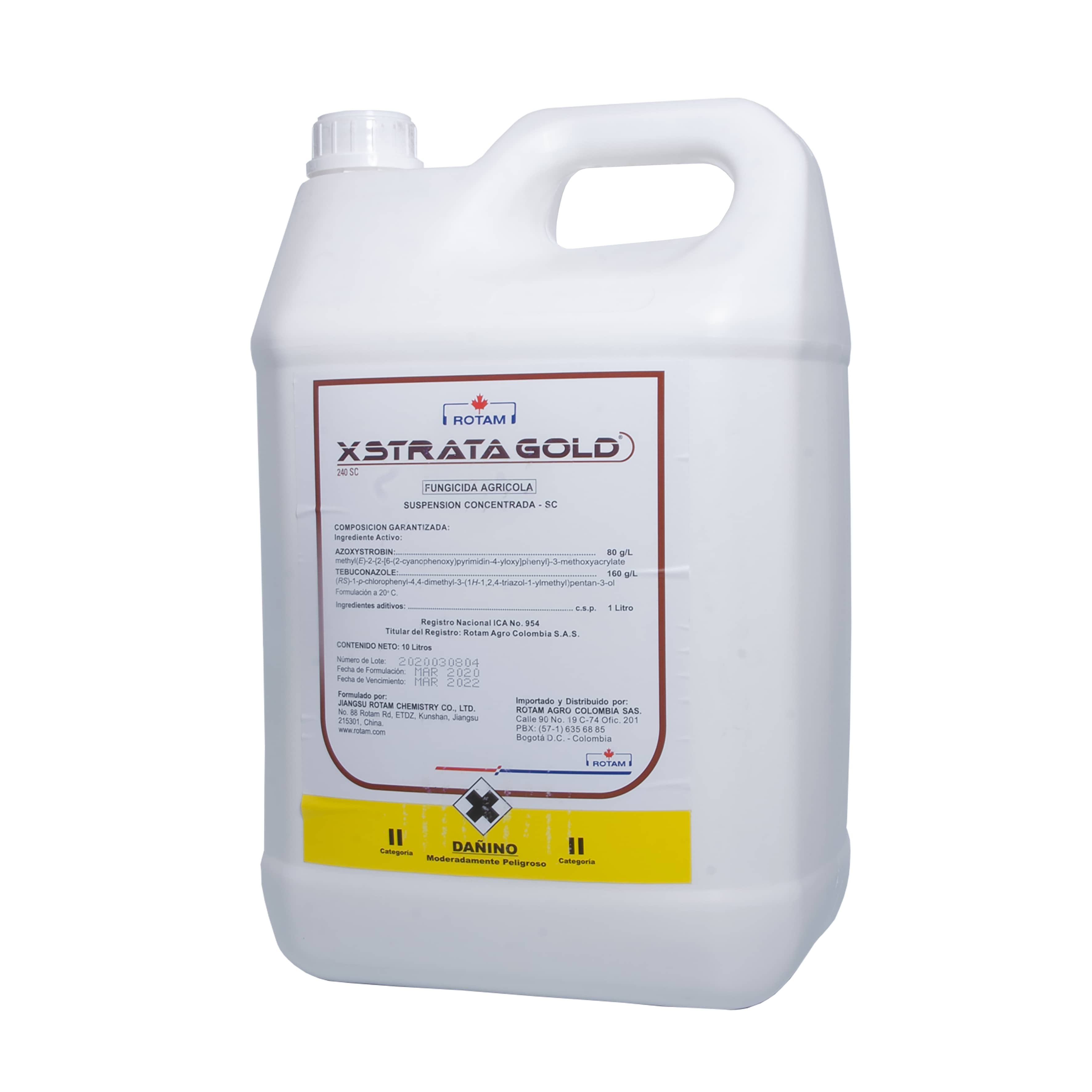 Fungicida XSTRATA GOLD 240 SC x 10 Lt | Croper