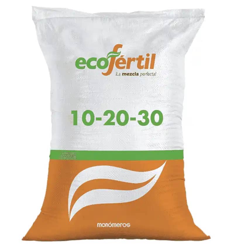 Fertilizante ecofertil 10-20-30 x 50 kg | Croper