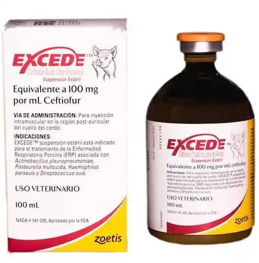 Antibiótico Excede® x 100ml - Zoetis | Croper