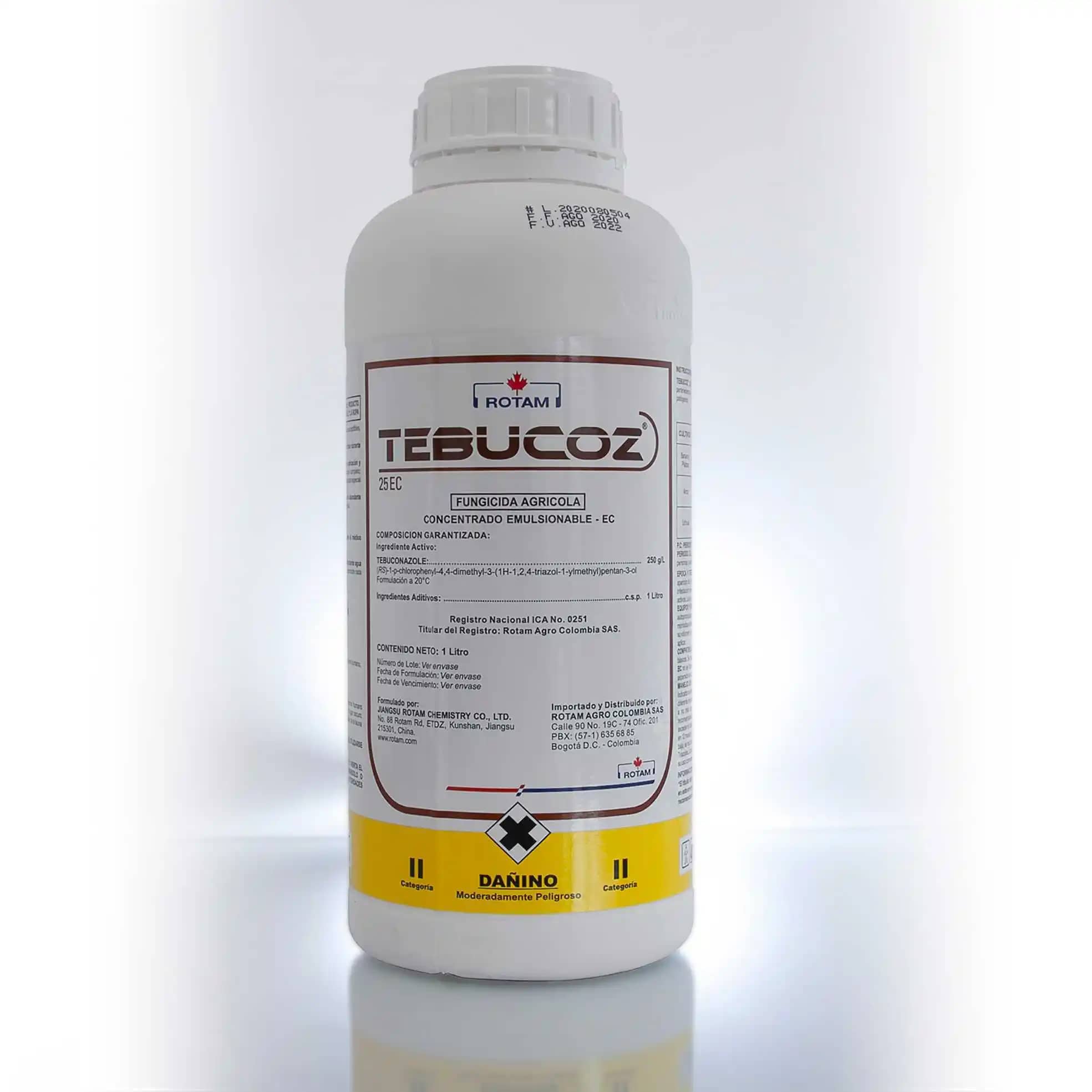 Fungicida Tebucoz 25 Ec X 1 Lt | Croper