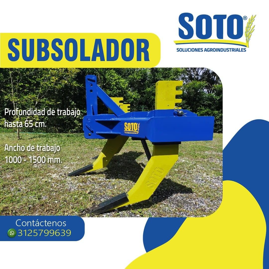 Subsolador SUBT-700-3C | Croper