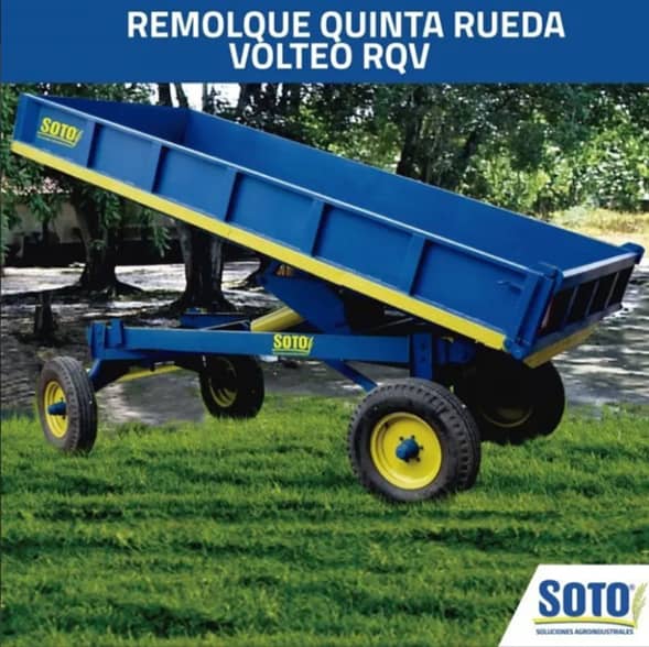 Remolque Quinta Rueda Volteo RQV 8000 | Croper