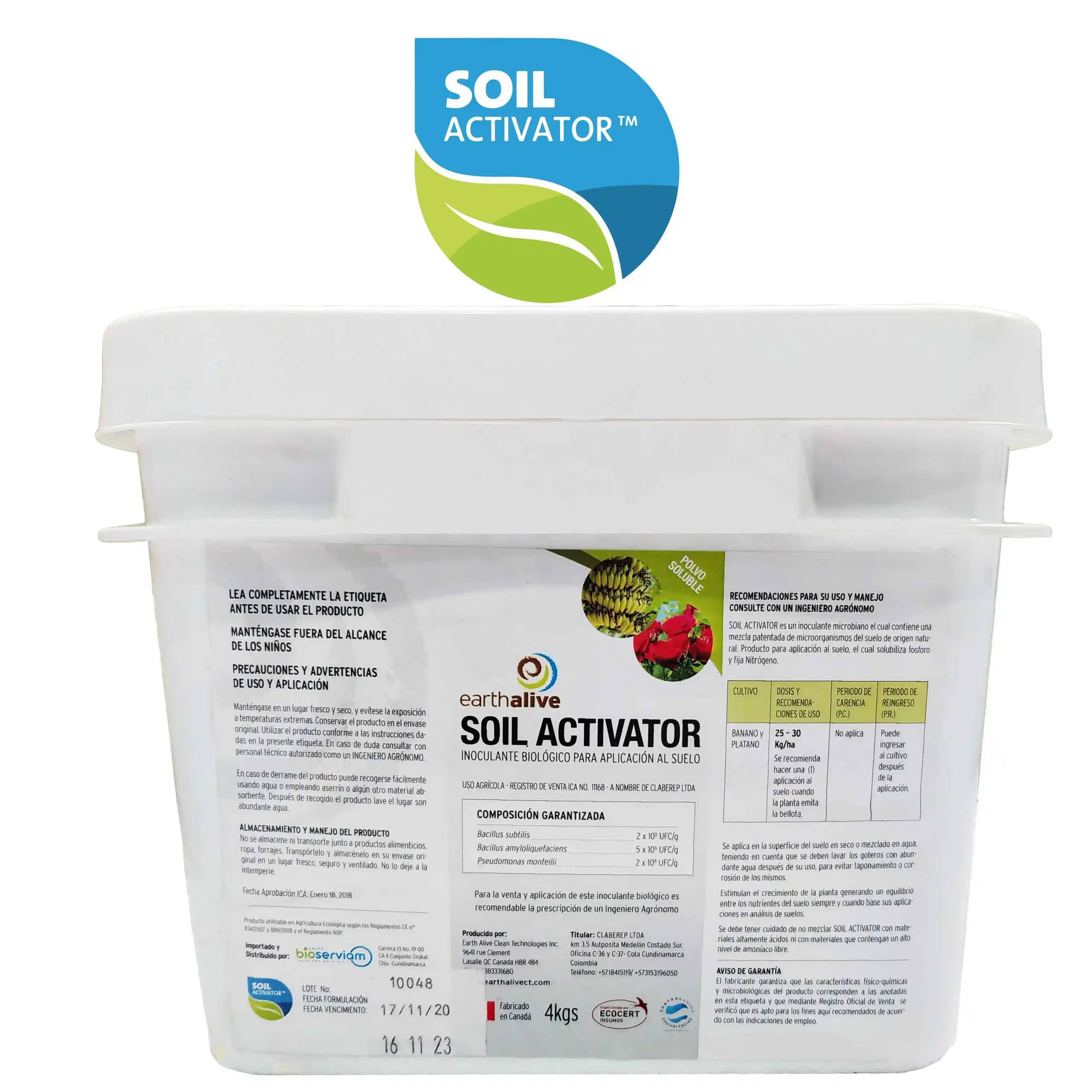 Mejorador de suelo - Soil Activator x 4 Kg | Croper