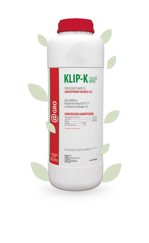 Fertilizante foliar Klip Calcio Boro x 1 LT - Colinagro | Croper